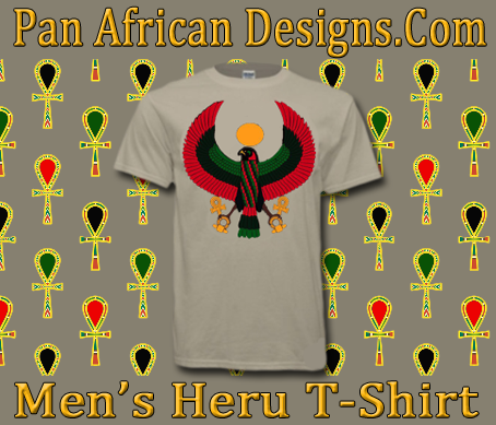 Men Heru T-Shirts - Pan African Designs